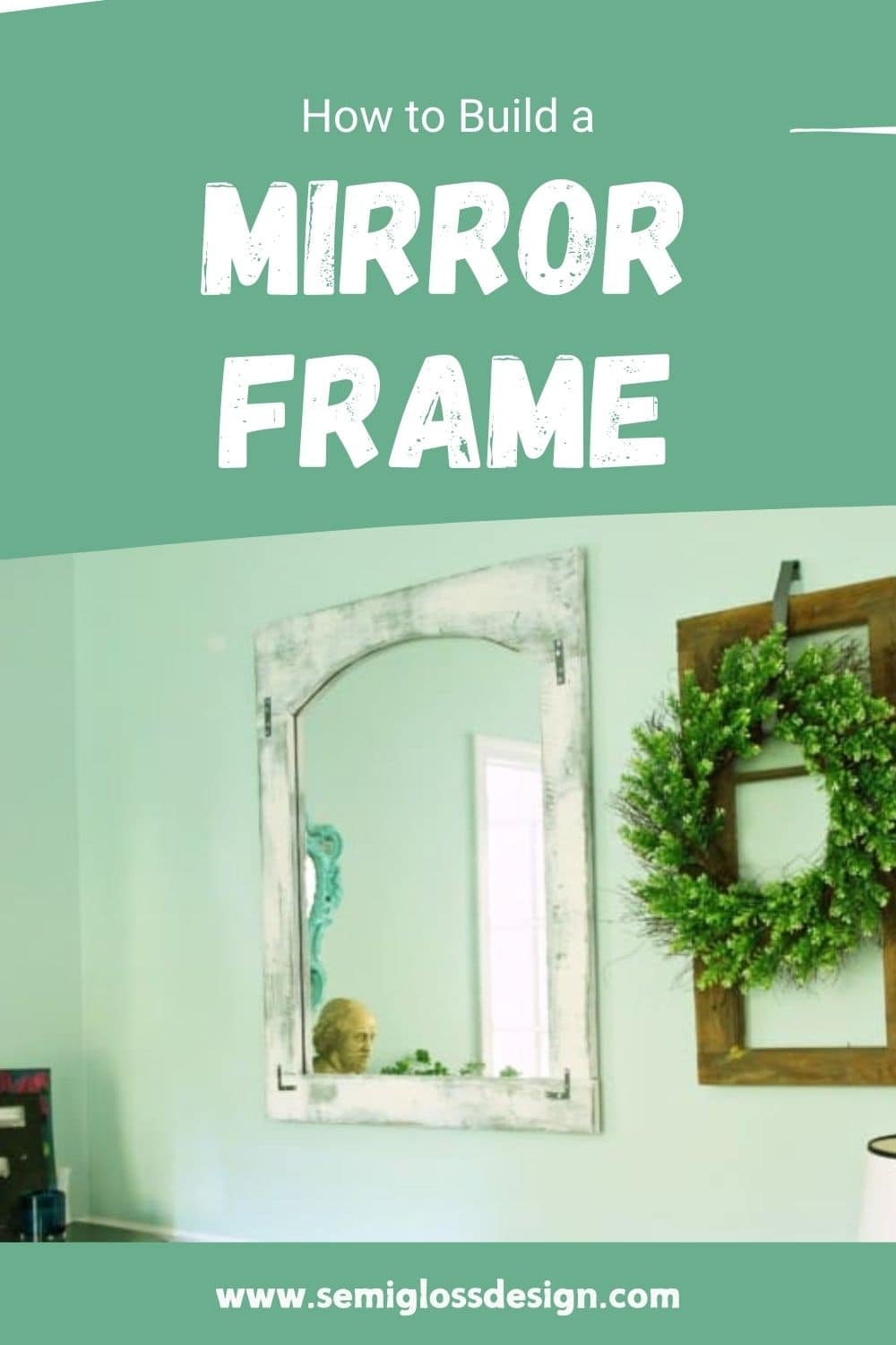 How to Make an Arched Mirror Frame for Your Builder Grade Mirrors