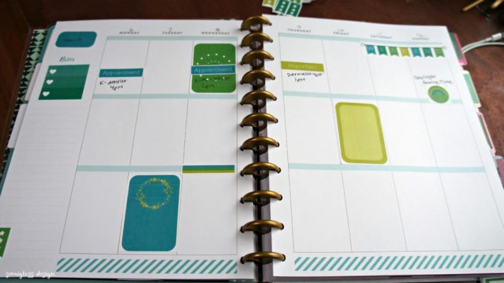 Happy Planner Box Sizes for Stickers - Updated for 2024 - Semigloss Design