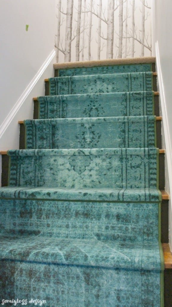 How to Install Stair Runners Using Regular Runner Rugs