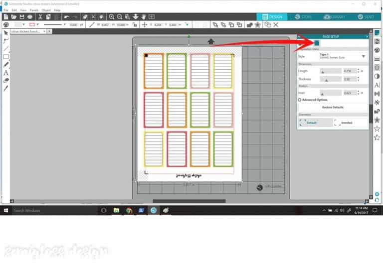 How to Cut Stickers with a Silhouette - Semigloss Design