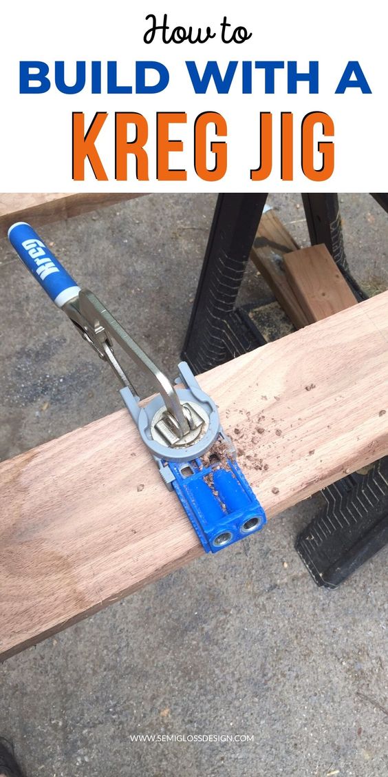 Learn How to Use a Kreg Jig to Make Pocket Holes - Easy Tutorial