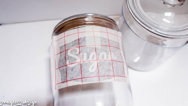 DIY Kitchen Canister Labels for Your Kitchen