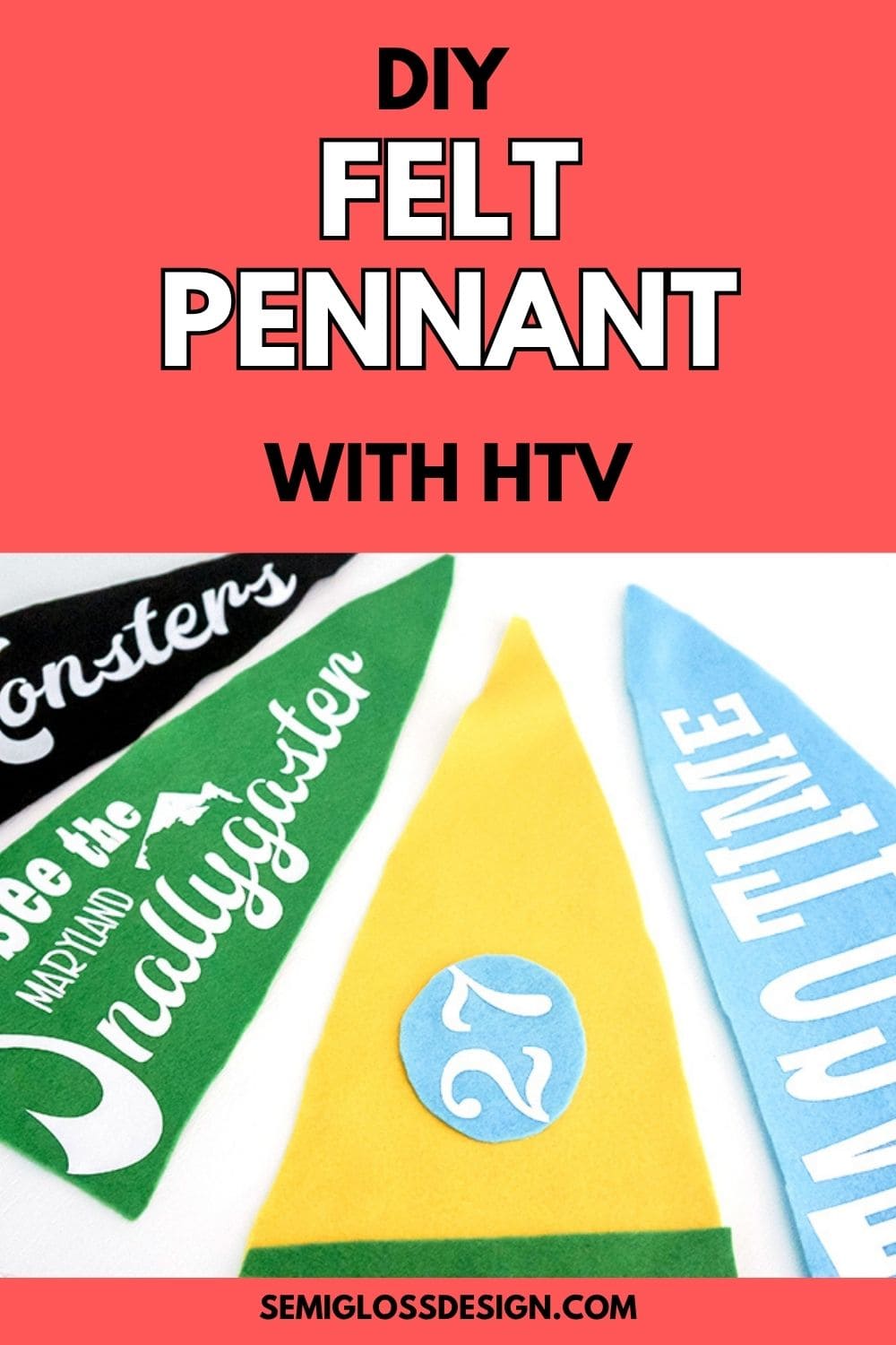 Learn How to Make Your Own Vintage Style Pennant