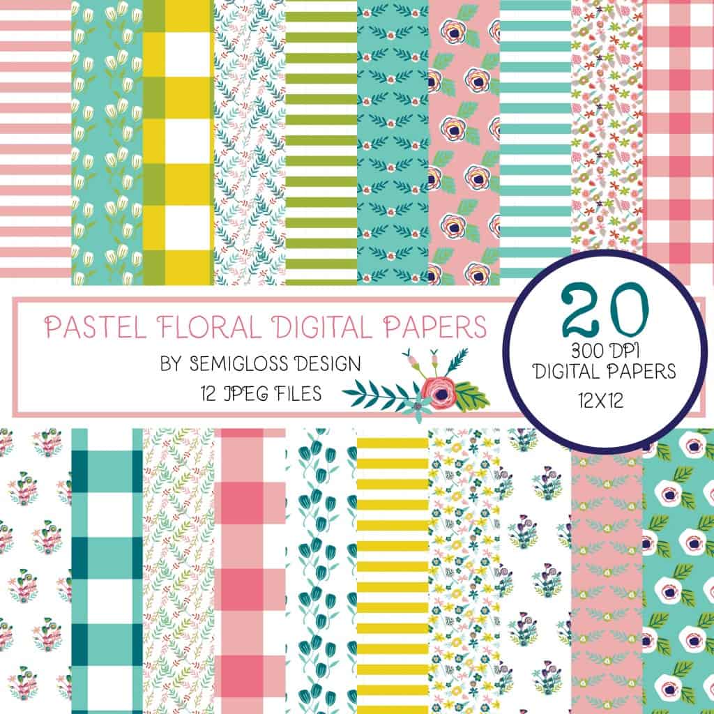 Download Your Free Digital Paper Pack to Use in Projects