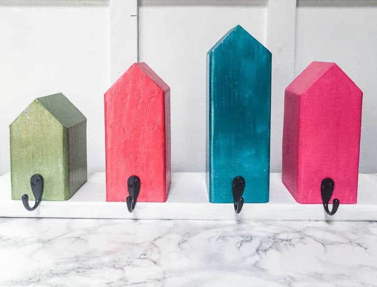 The Cutest Wooden House DIY Stocking Holder! : So Sturdy!