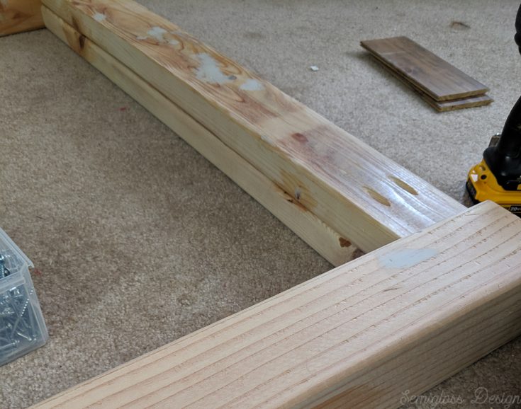 How to Build a DIY Canopy Bed Frame - Semigloss Design