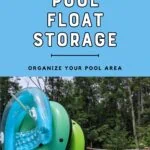 DIY Pool Float Storage with PVC Pipes- Semigloss Design