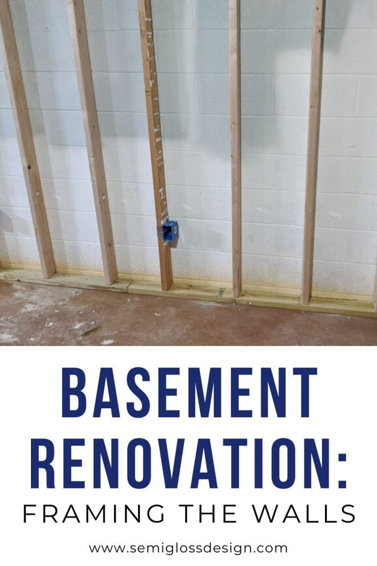 Tips for Framing Basement Walls - Semigloss Design