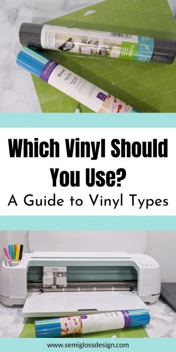 Cricut Vinyl Types Explained: Which Vinyl Should You Use?