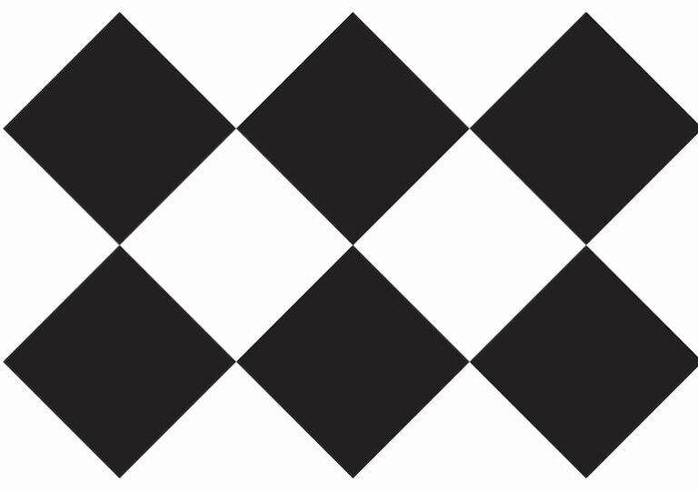 How to Paint a Checkerboard Floor - Semigloss Design