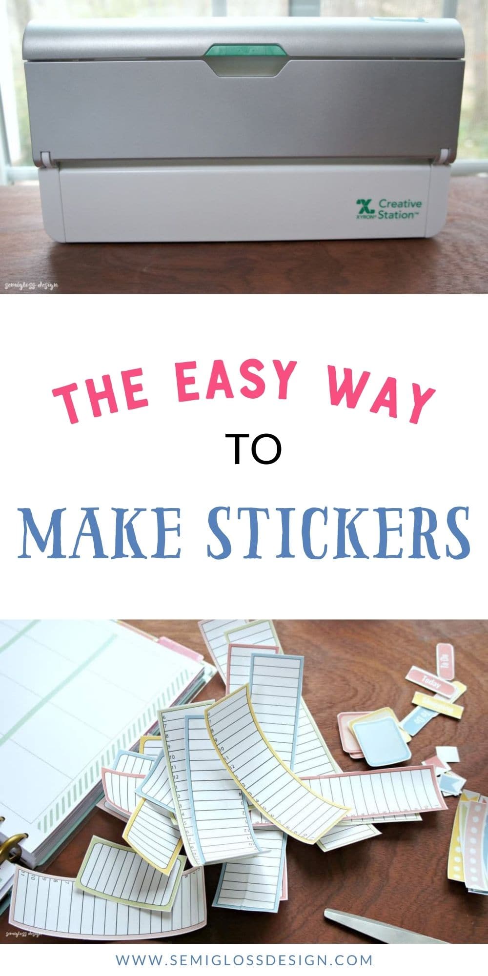 How to Use a Sticker Maker - Semigloss Design