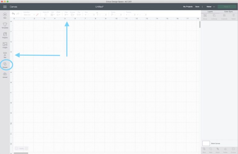 How to Set the Canvas Size in Cricut Design Space - Semigloss Design