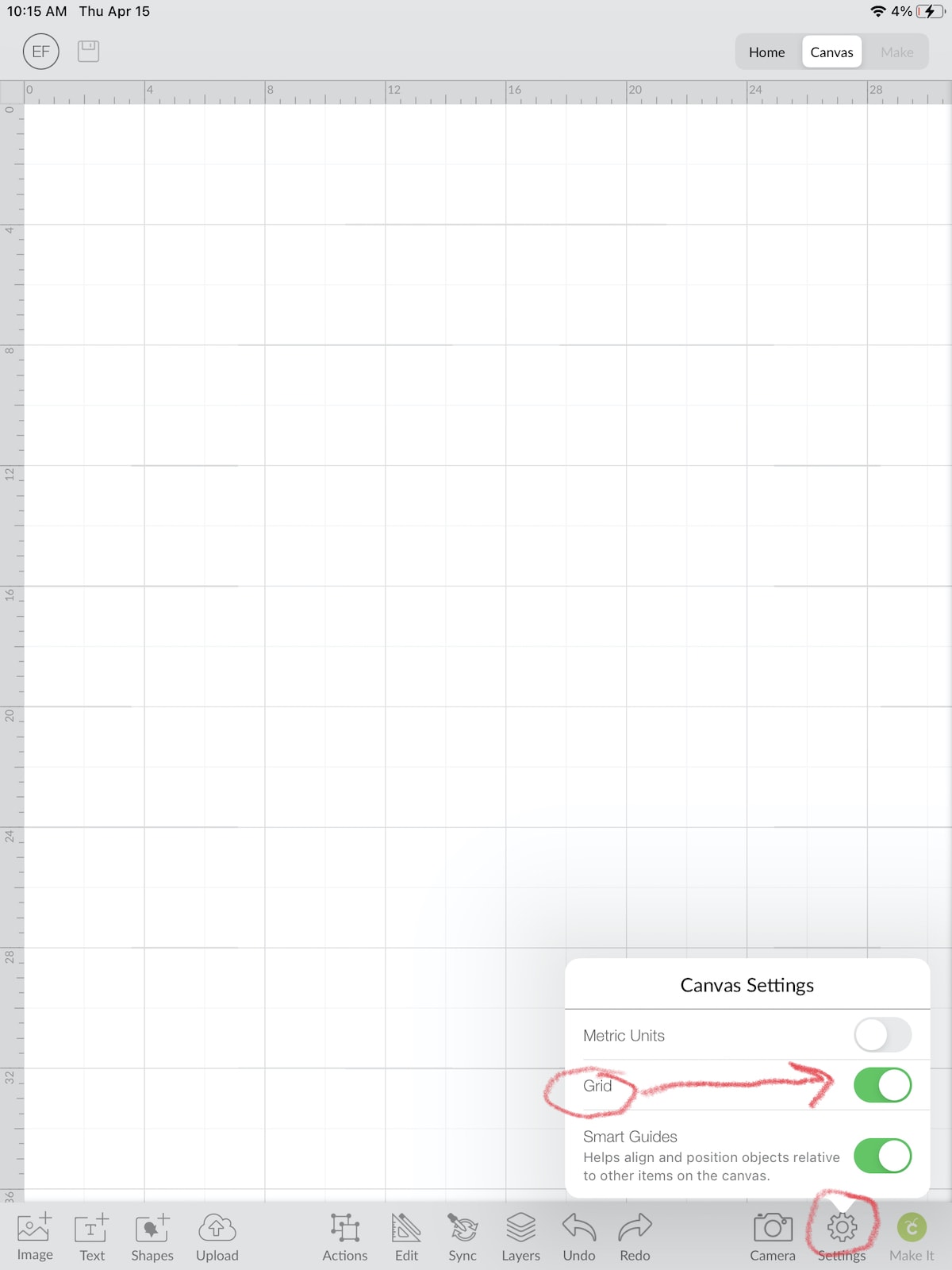How To Set The Canvas Size In Cricut Design Space Semigloss Design