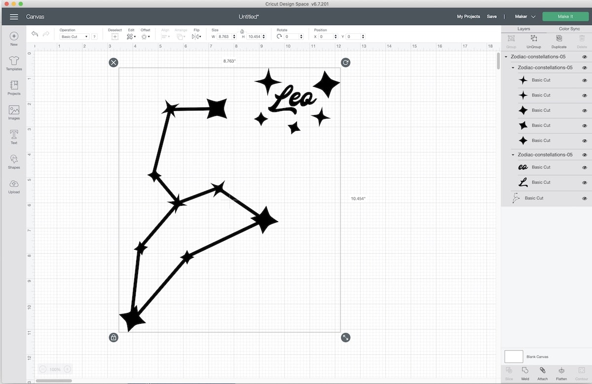 How To Set The Canvas Size In Cricut Design Space Semigloss Design