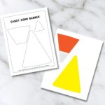 Easy to Make Felt Candy Corn Banner - Semigloss Design