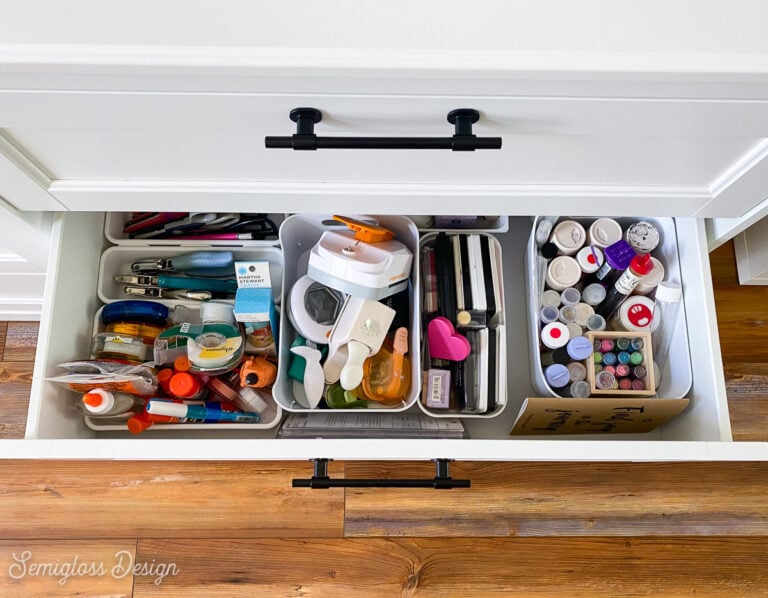 Dreambox Alternative: Affordable Craft Storage Ideas - Semigloss Design
