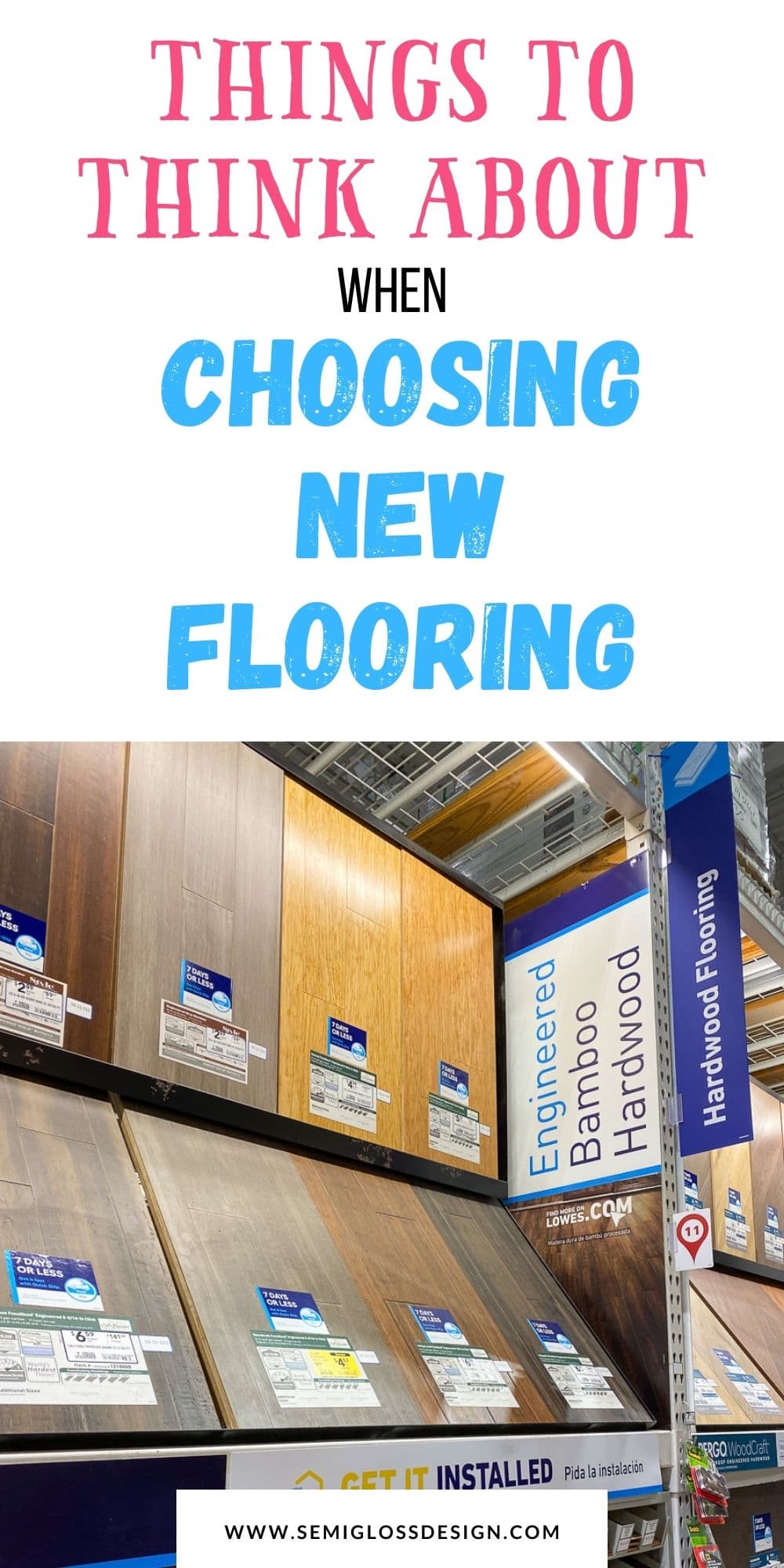 Flooring Considerations: What to Think About When Choosing a New Floor
