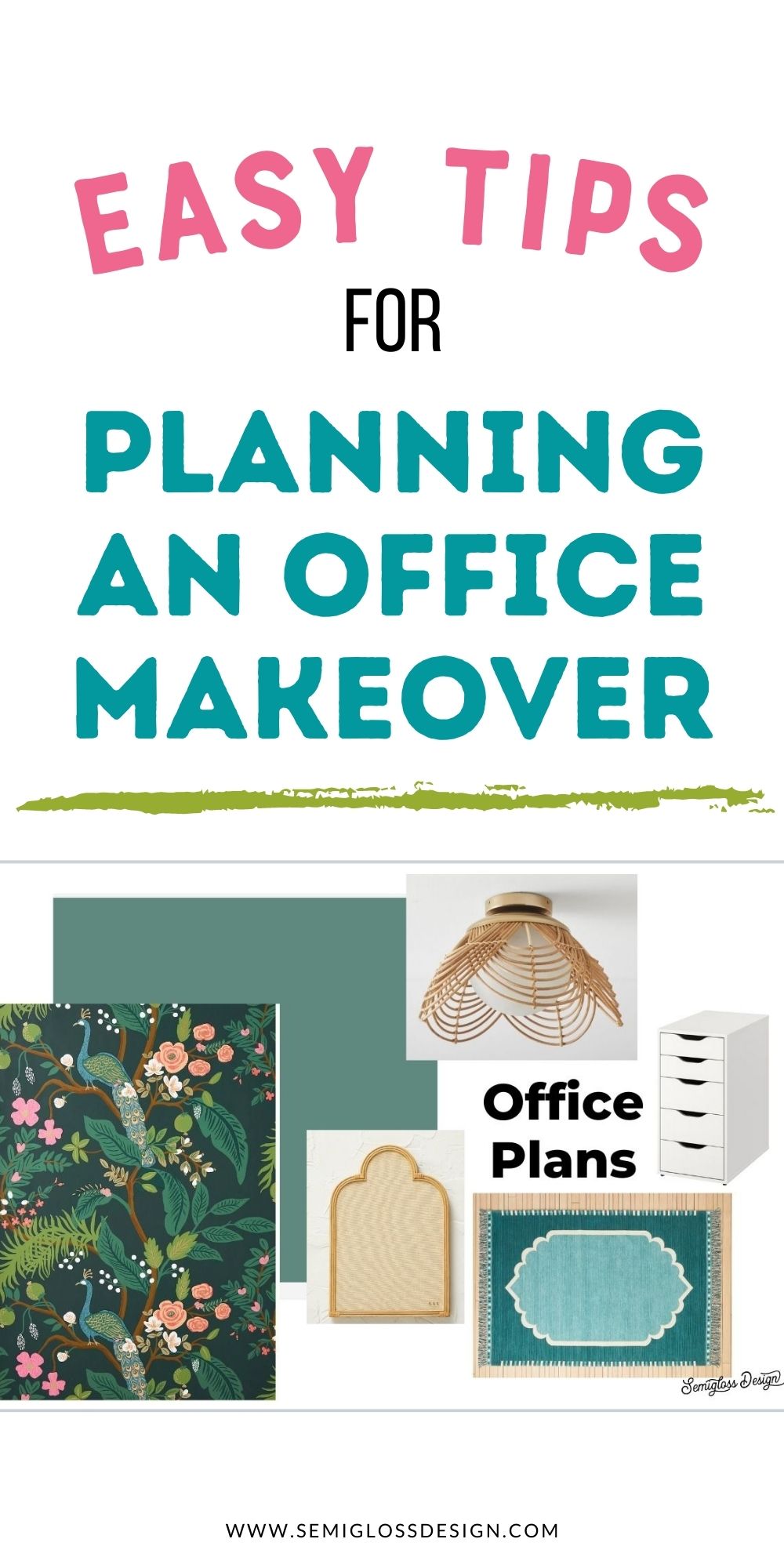 Tips for Planning an Office Makeover - Semigloss Design