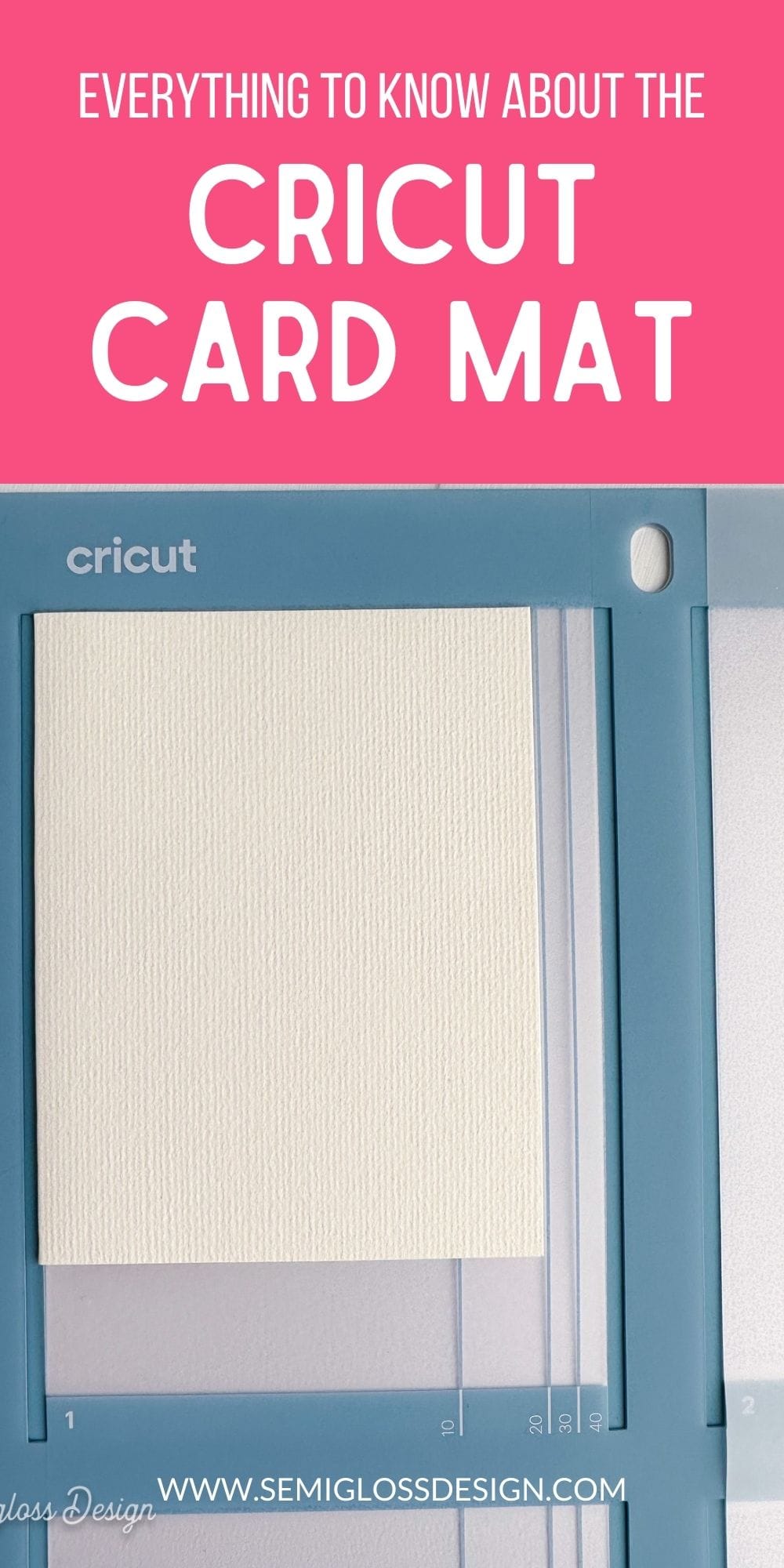 How to Use the Cricut Card Mat (Plus What Not to Do!) - Semigloss Design