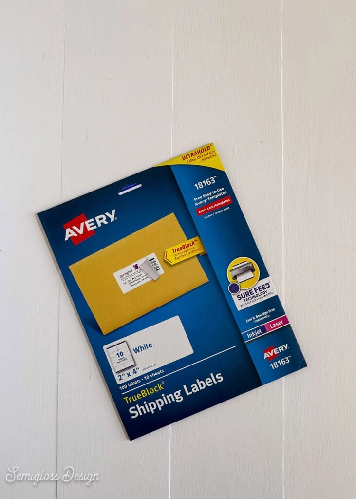 Free Printable Christmas Gift Tags Using Avery Labels - Semigloss Design